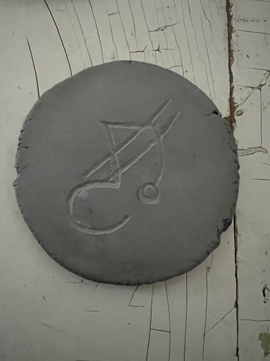 Lucifer Sigil Symbol Seal Altar Tool Unfinished Clay Handmade - Etsy