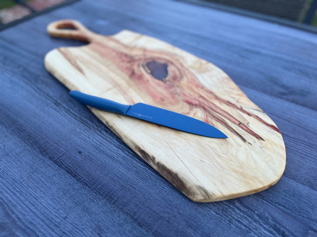 Live Edge Charcuterie Board Rustic Cheese Board Custom Box Elder Board ...