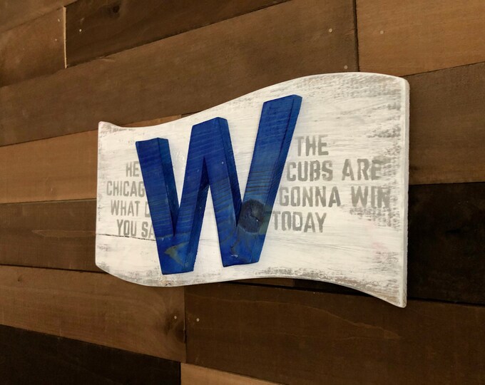 Chicago Cubs Welcome Sign - Etsy