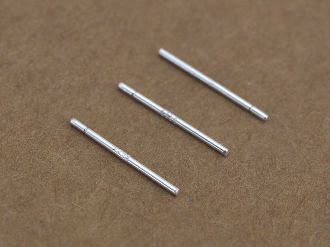 Sterling Silver Ear Expander Bar Solid 925 Silver Ear Piercing Stick ...