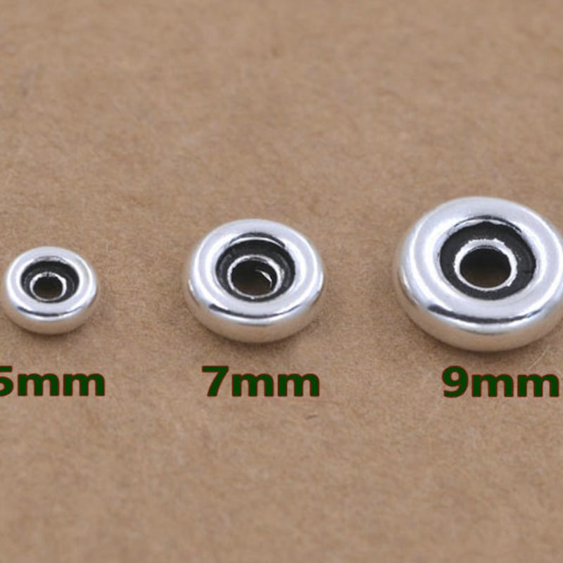 Silver Spacers - Etsy
