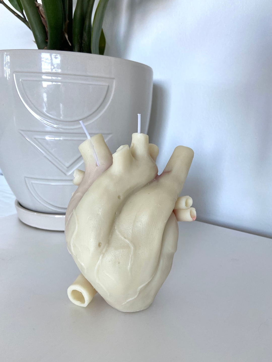 Bleeding Human Heart Candle - Etsy