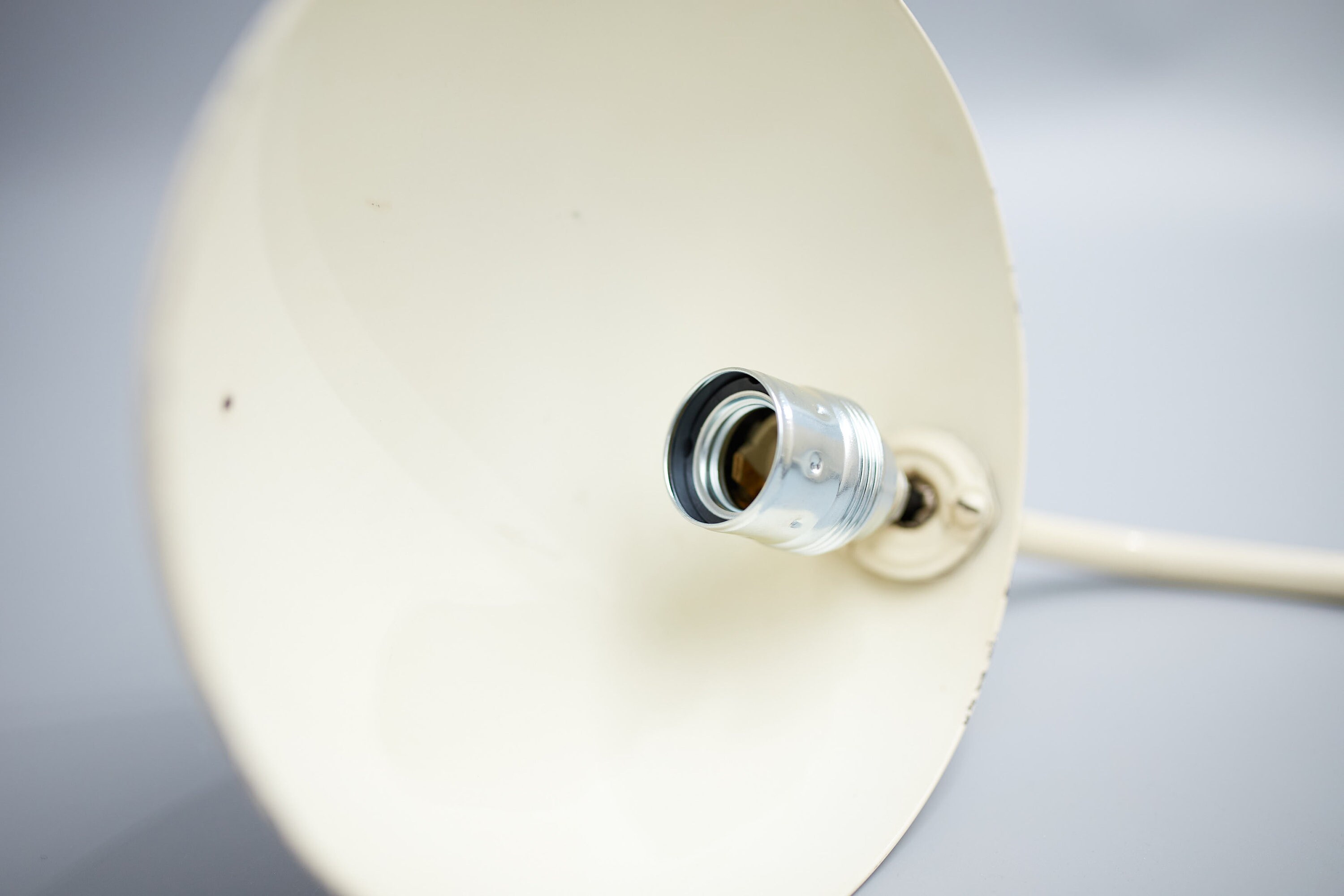 Cosack Brothers: Designer Desk Lamp From the 1940s With an Ivory ...