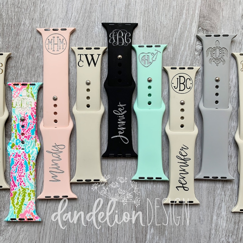 Apple Watch Monogram - Etsy