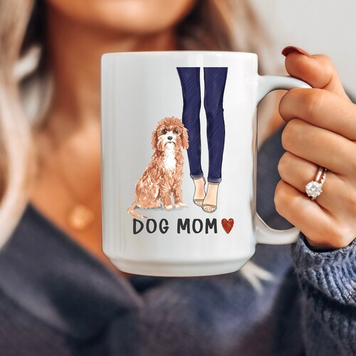 Personalized Cavapoo Dog Mom Mug - Etsy
