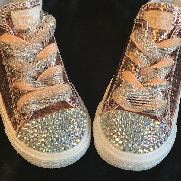 Sparkly Converse - Etsy