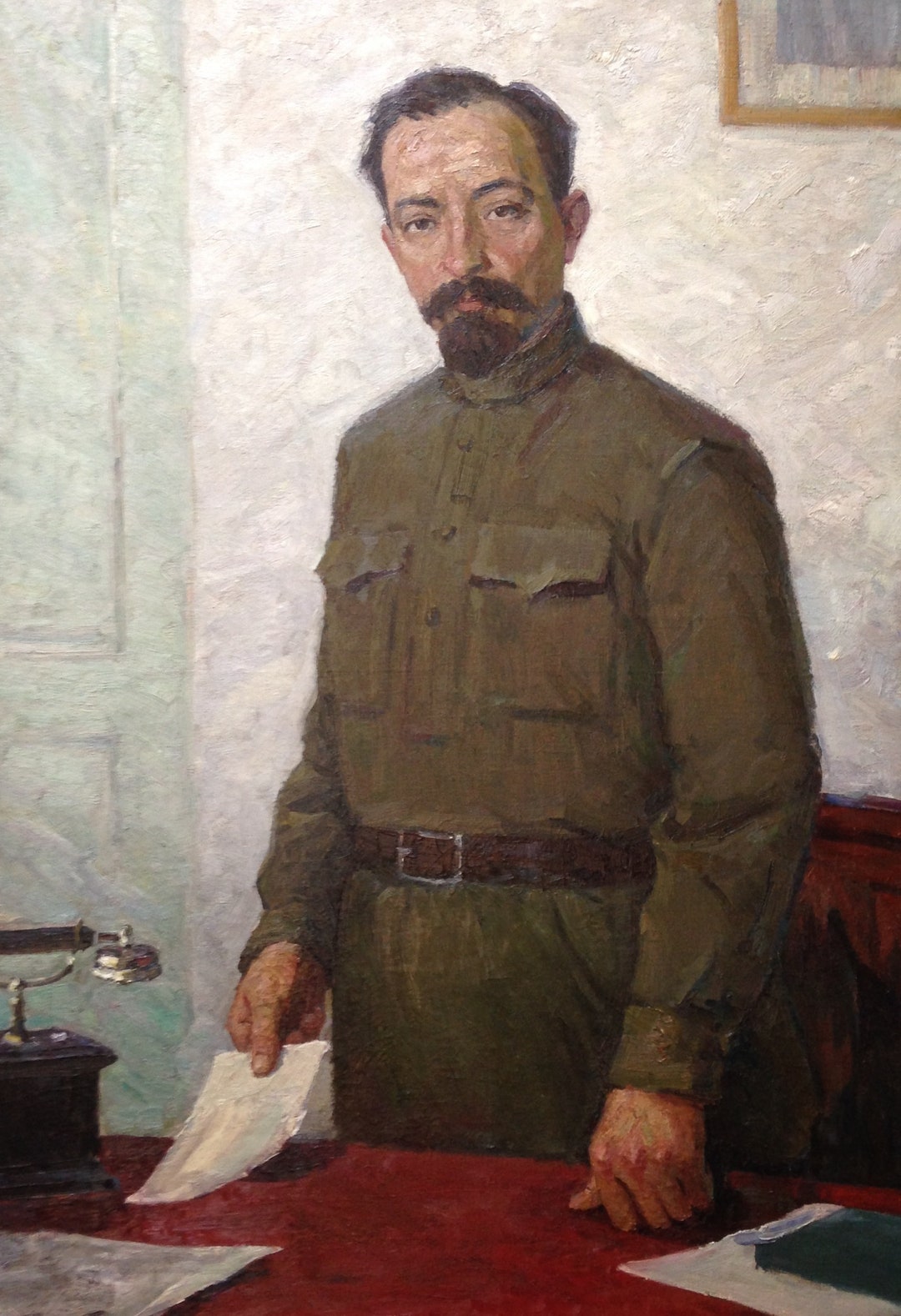 Original Picture of the USSR Portrait "fe Dzerzhinsky" 1960s, Artist ...