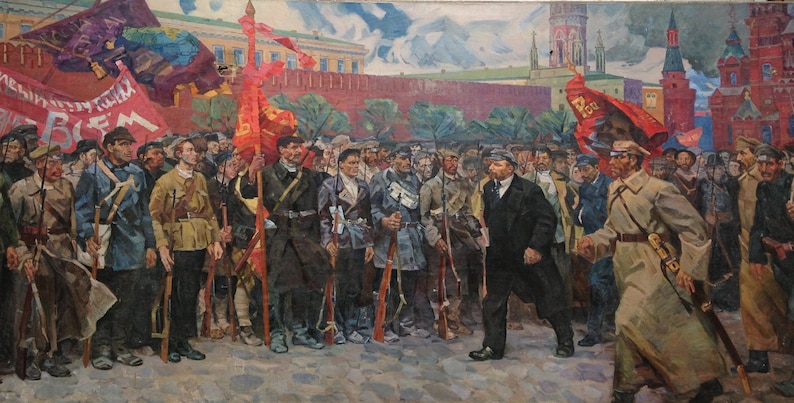 Soviet Painting, a Picture of Socialist Realism "soldiers of the ...