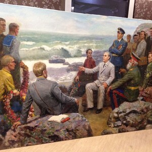 The Original Picture of the USSR "leonid Ilyich Brezhnev on the Lesser ...