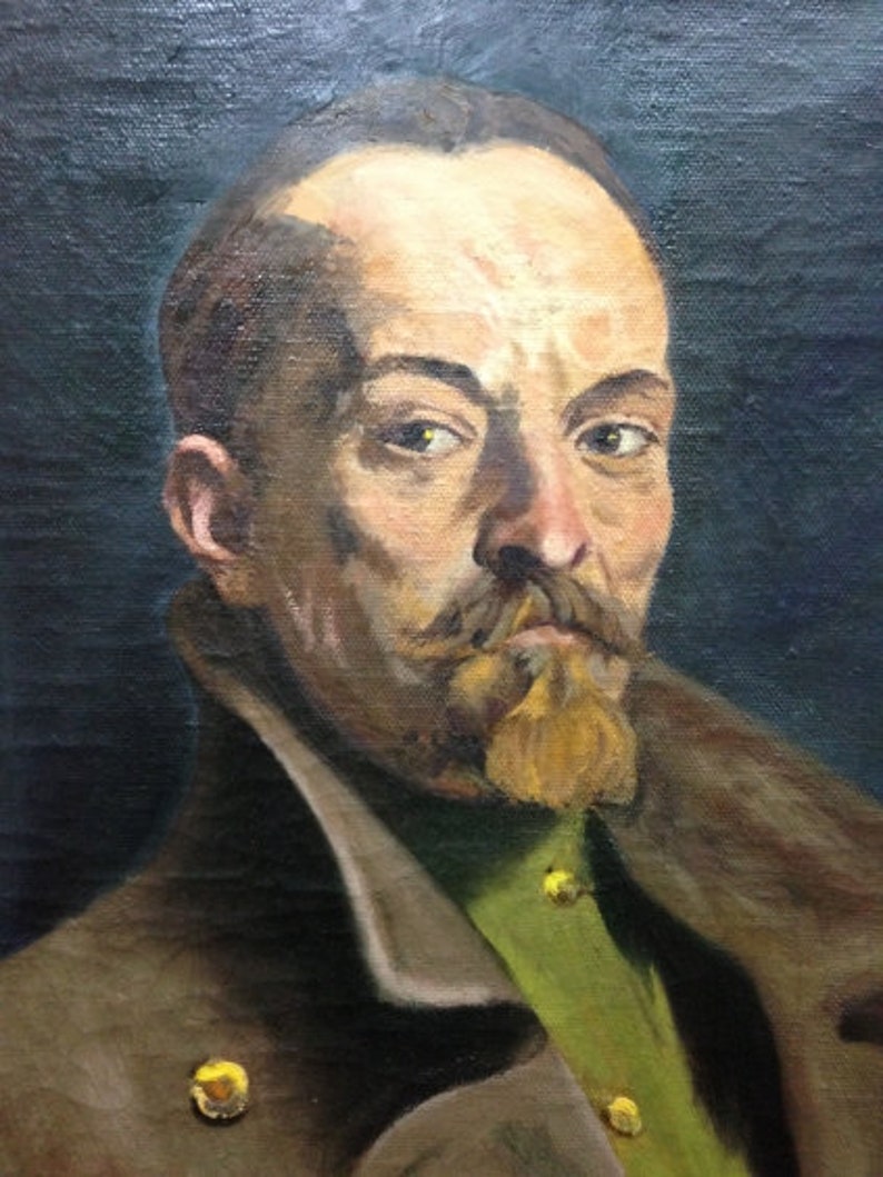 Picture of the USSR Portrait of F.E. Dzerzhinsky 1970, Artist of the ...