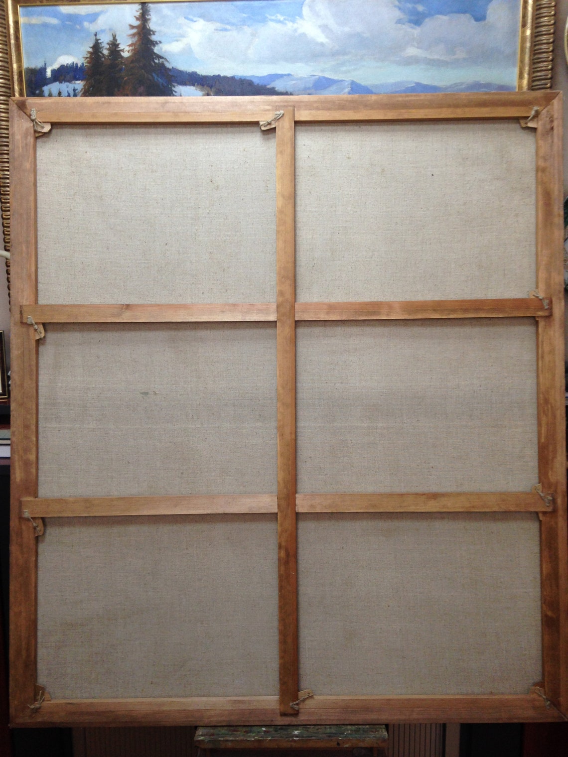 The Original Picture of the USSR "mother and Child" 1986, Artist of ...