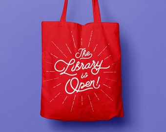 The Library Is Open Rupauls Drag Race Tote Bag Etsy