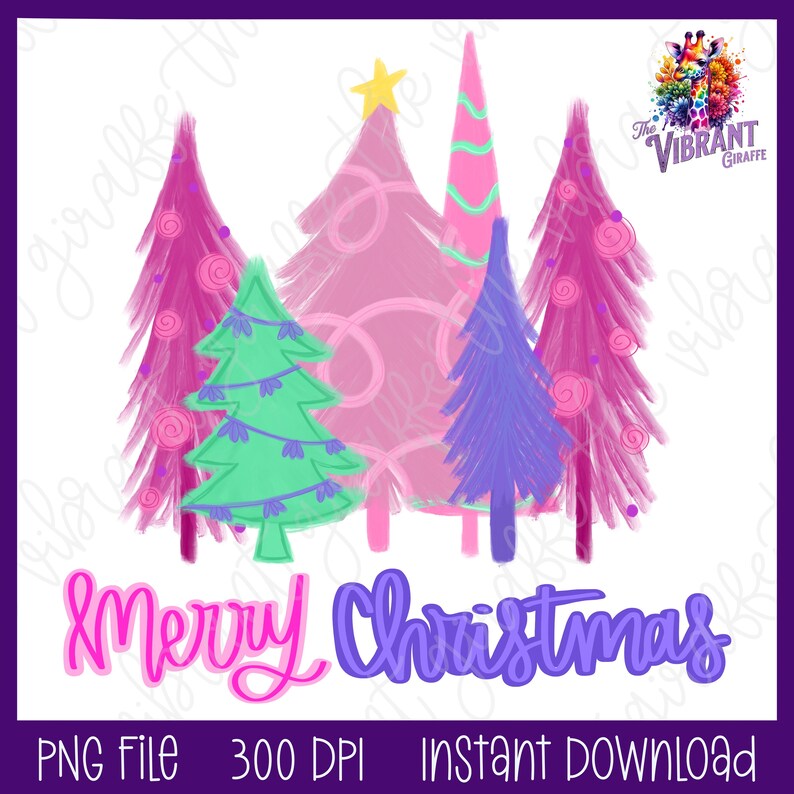 Pink Christmas Tree Png, Pink Christmas Png, Merry Christmas Pink Tree ...