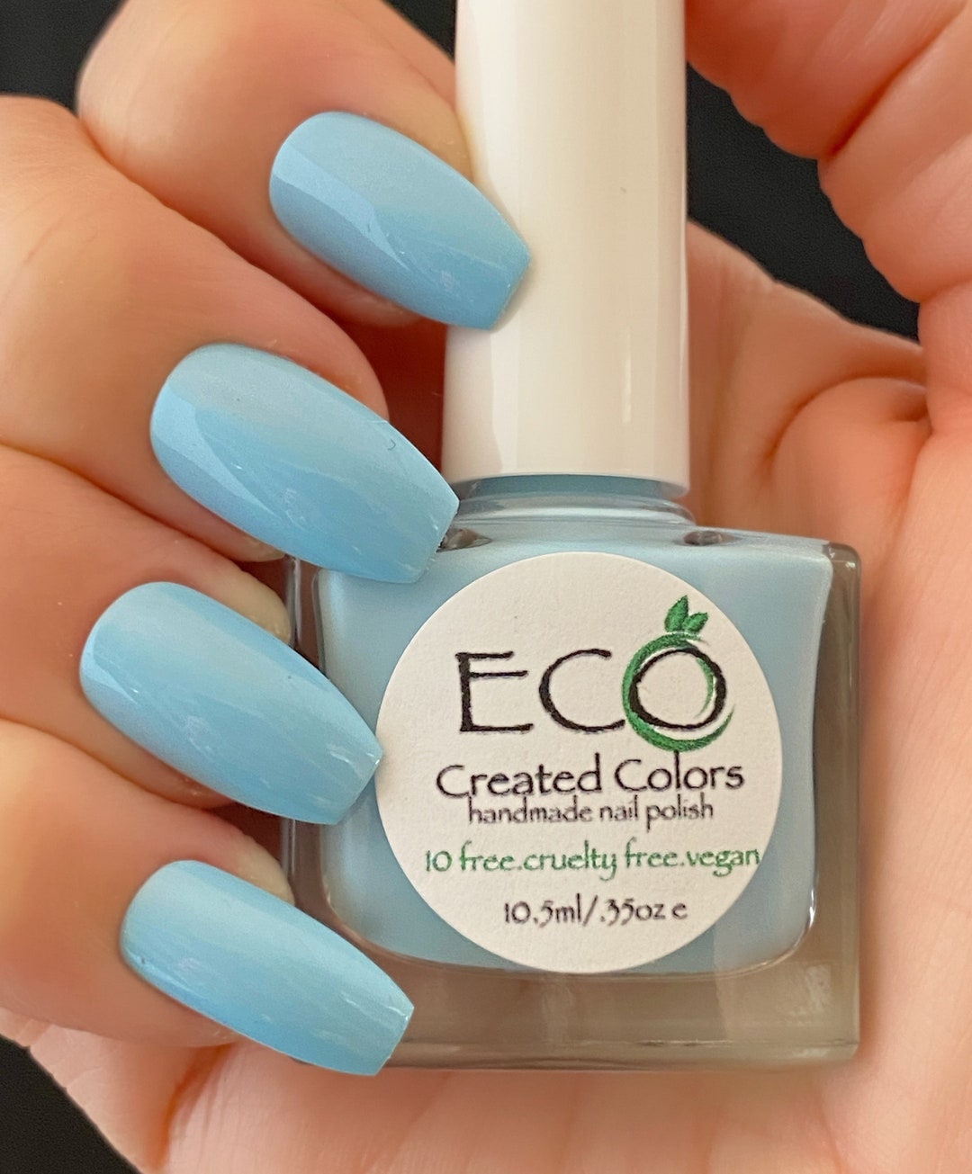 Sky High - Light Blue Nail Polish, Blue Nail Polish, Pastel Blue Nails ...