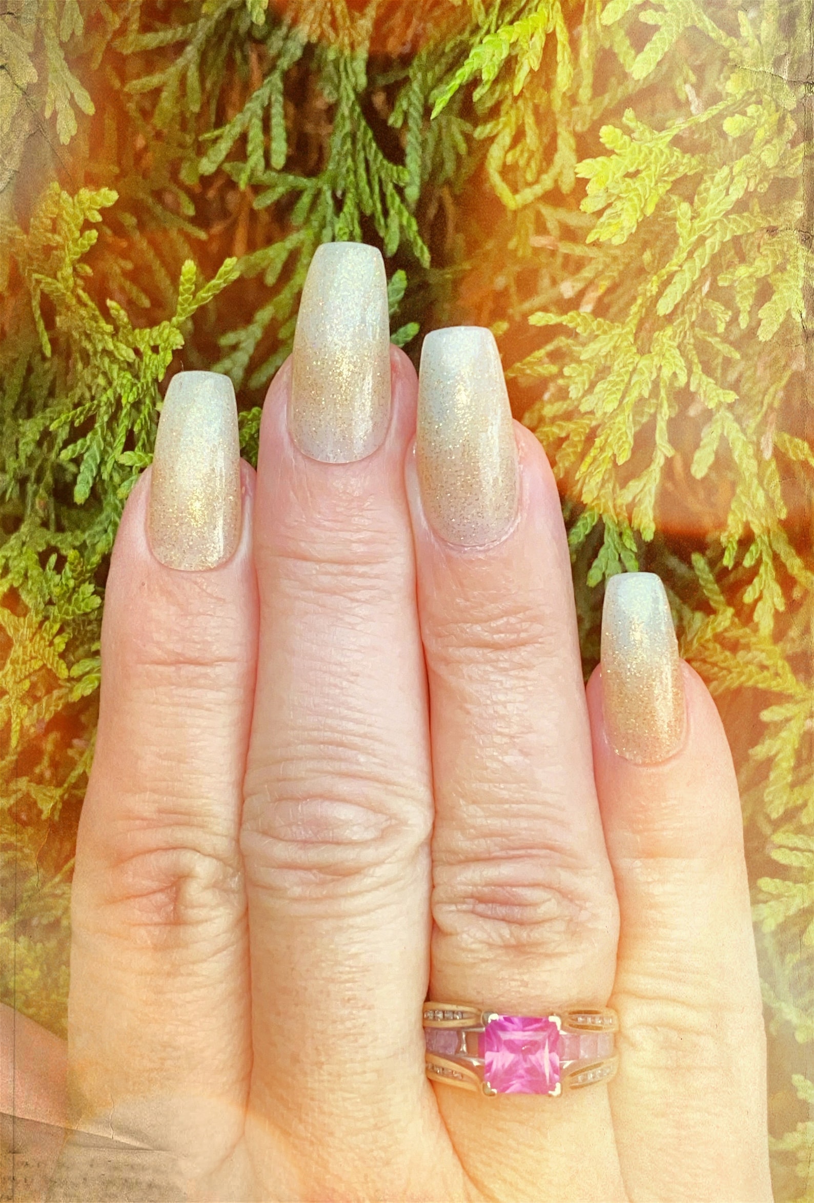 Gold Dust Glitter Gold Nail Polish Gold Glitter Nail | Etsy