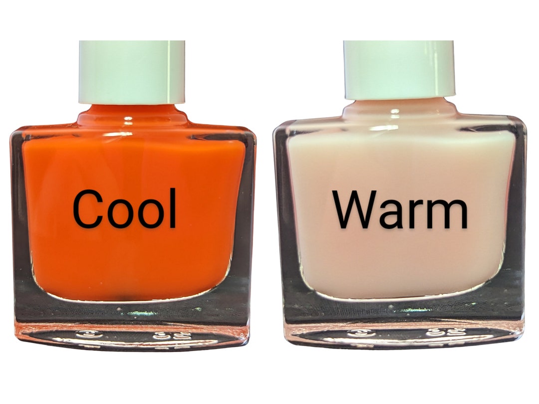 Dreamsicle - Orange Nail Polish, Orange Thermal Changing Nail Polish ...