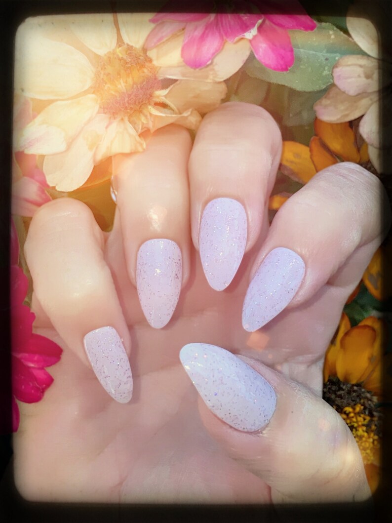 Princess Pink Glitter Nail Polish Glitter Topper Nail | Etsy