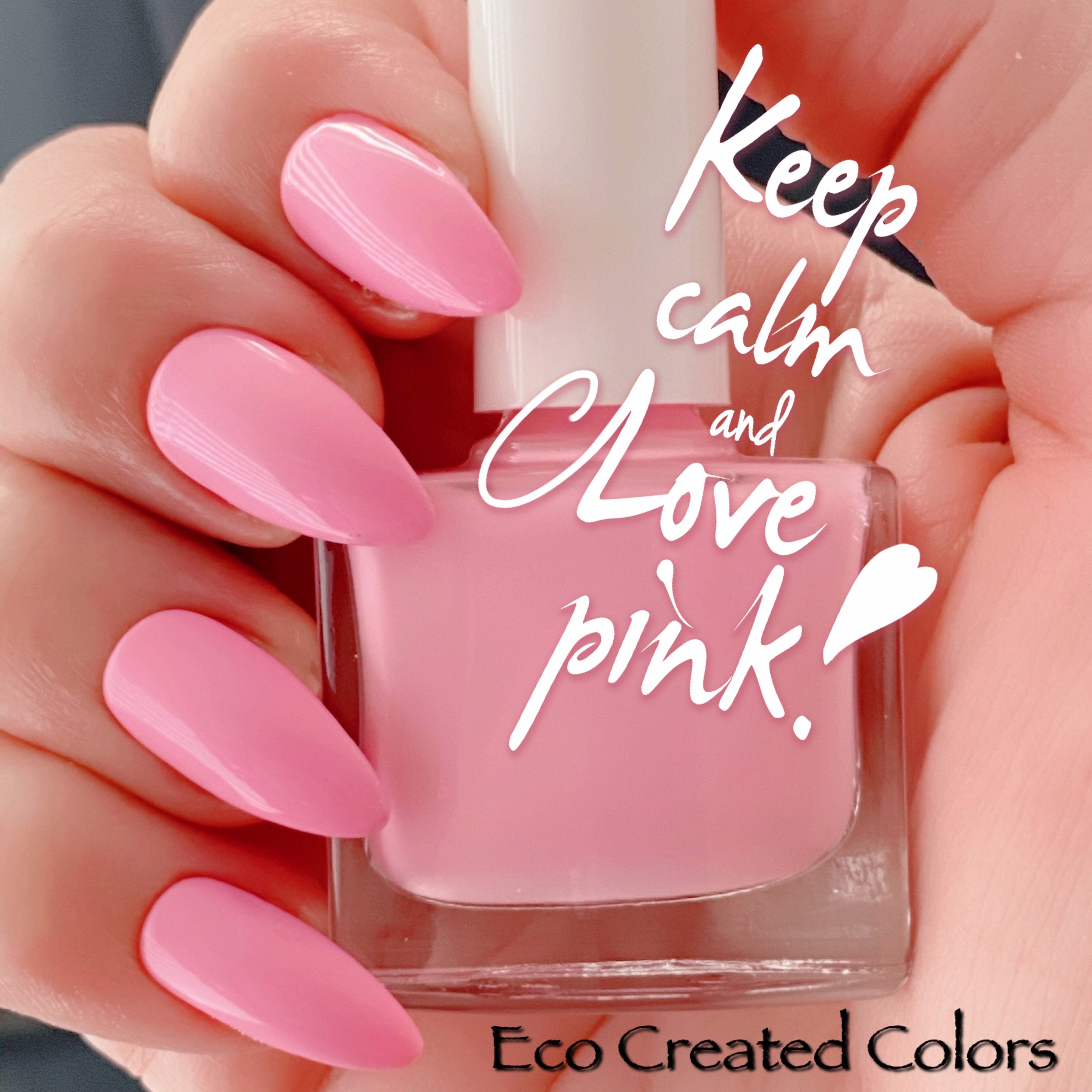 A Shade Of Pink Pink Nail Polish Light Pink Polish | Etsy