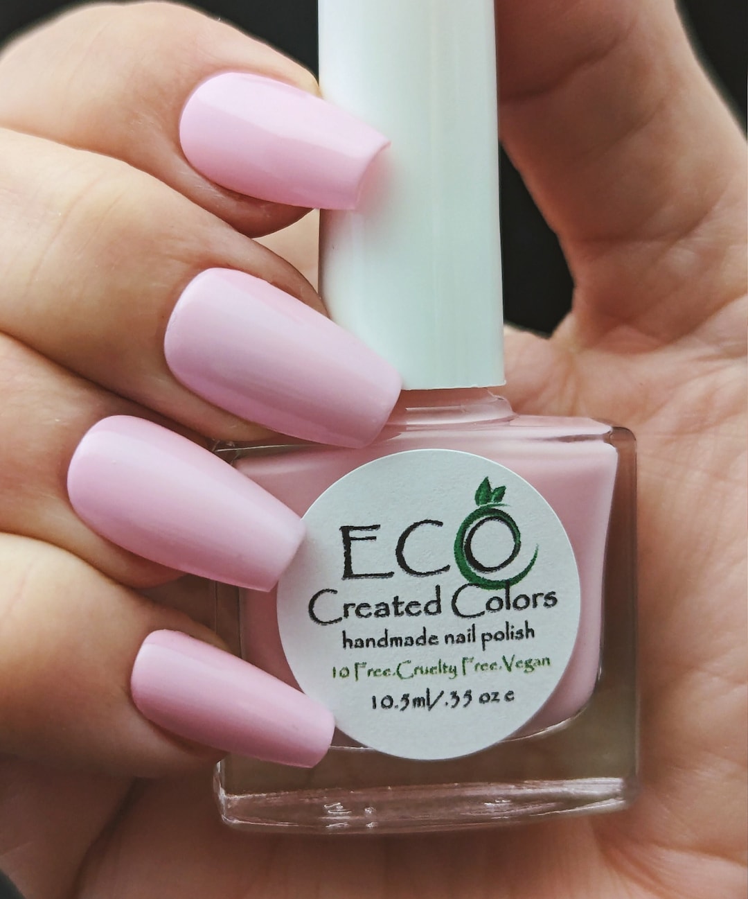 A Shade of Pink: Baby Pink Nail Polish, Vegan, Cruelty-free Handmade ...