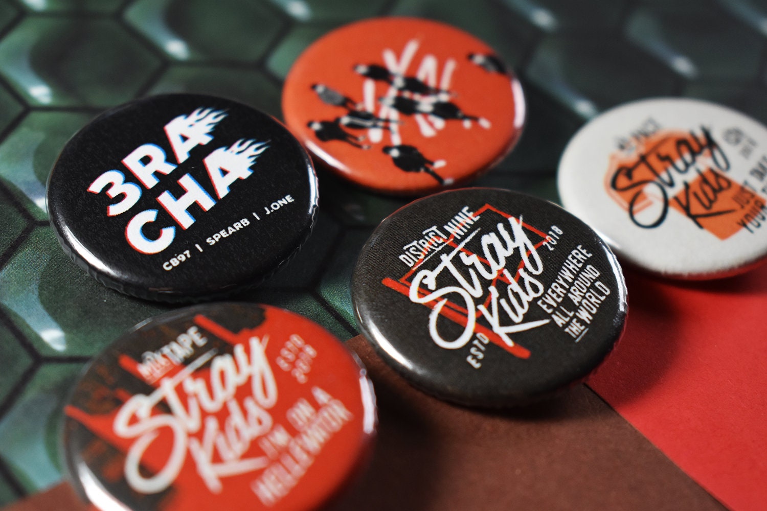 Kpop Stray Kids Pinback Button Badges 1.25 Hellevator | Etsy