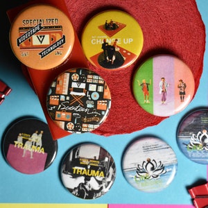 Kpop Seventeen Pinback Button Badges - 1.25" SVT, Clap, Change Up ...