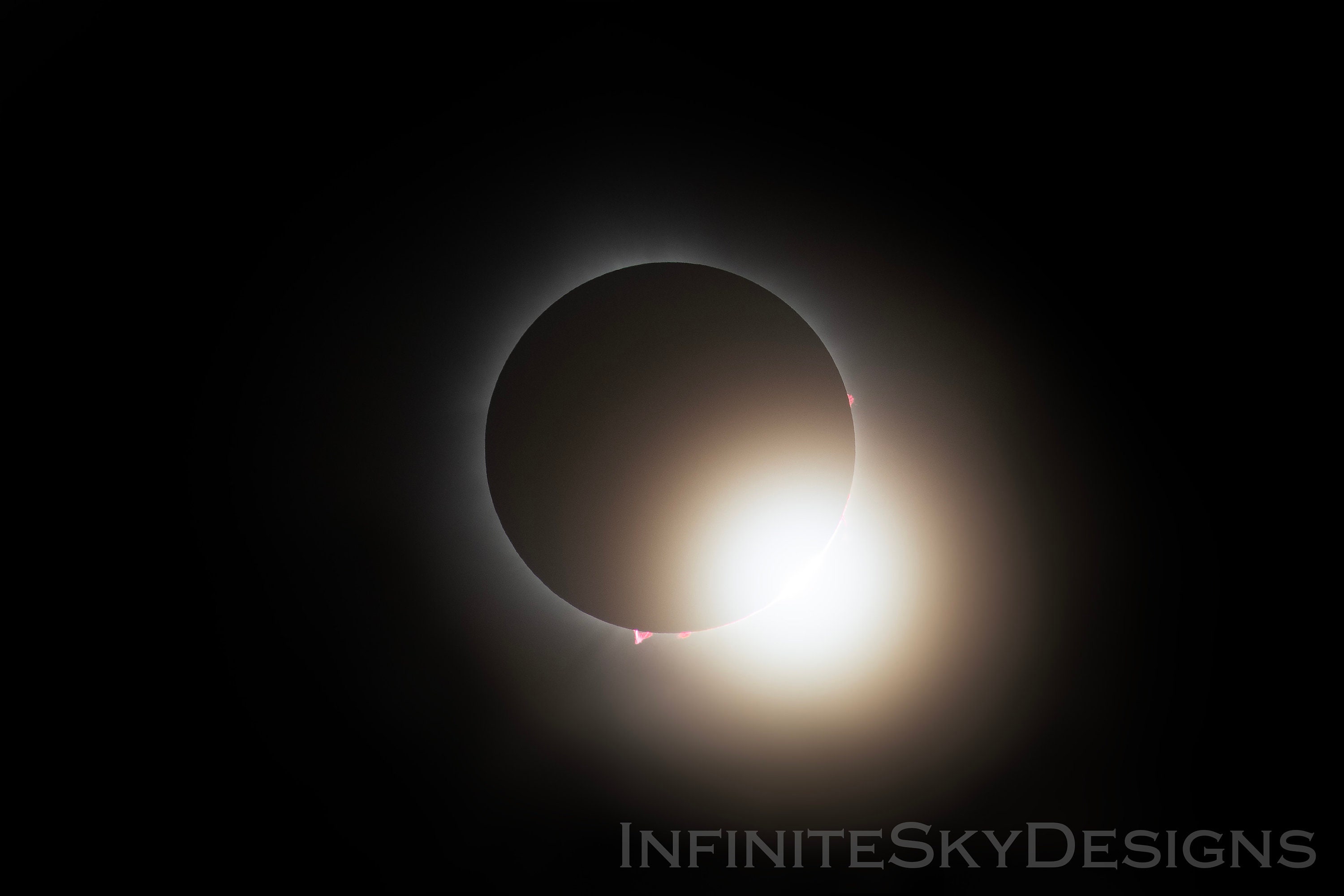 2024 Solar Eclipse Diamond Ring Effect High-res Image Digital Download ...