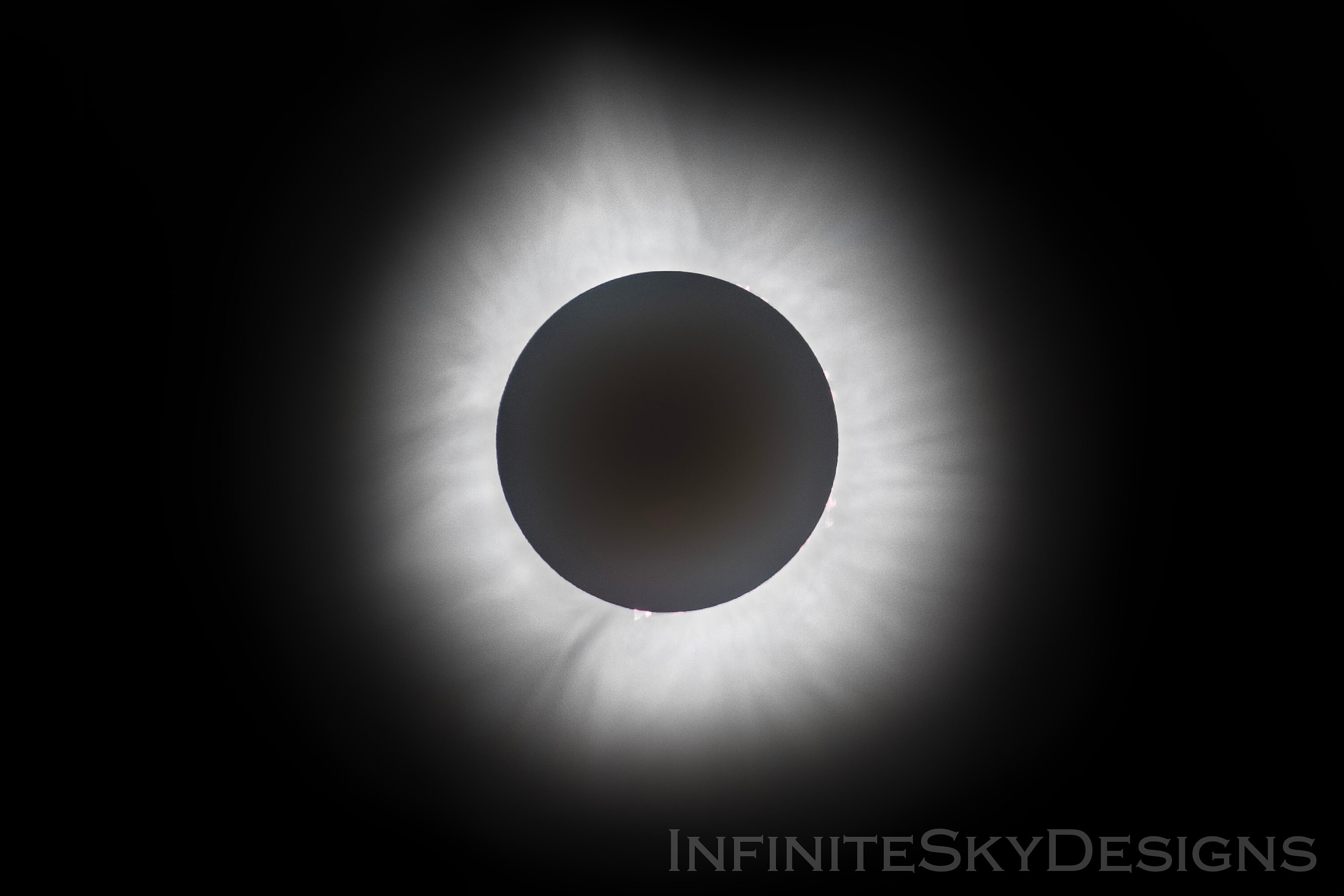 2024 Solar Eclipse Totality High-res Image Digital Download, Space ...