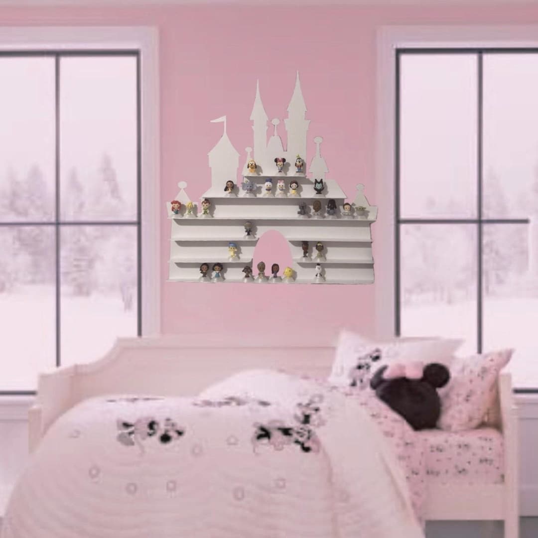 Disney Collector Shelf, Disney Doorables Shelving, Disney Figurines ...