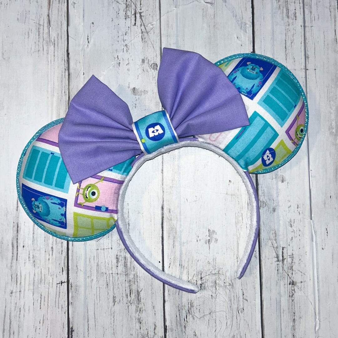 Monster Inc Mickey Ears, Purple Mickey Ears, Disney Outfits, Mike ...