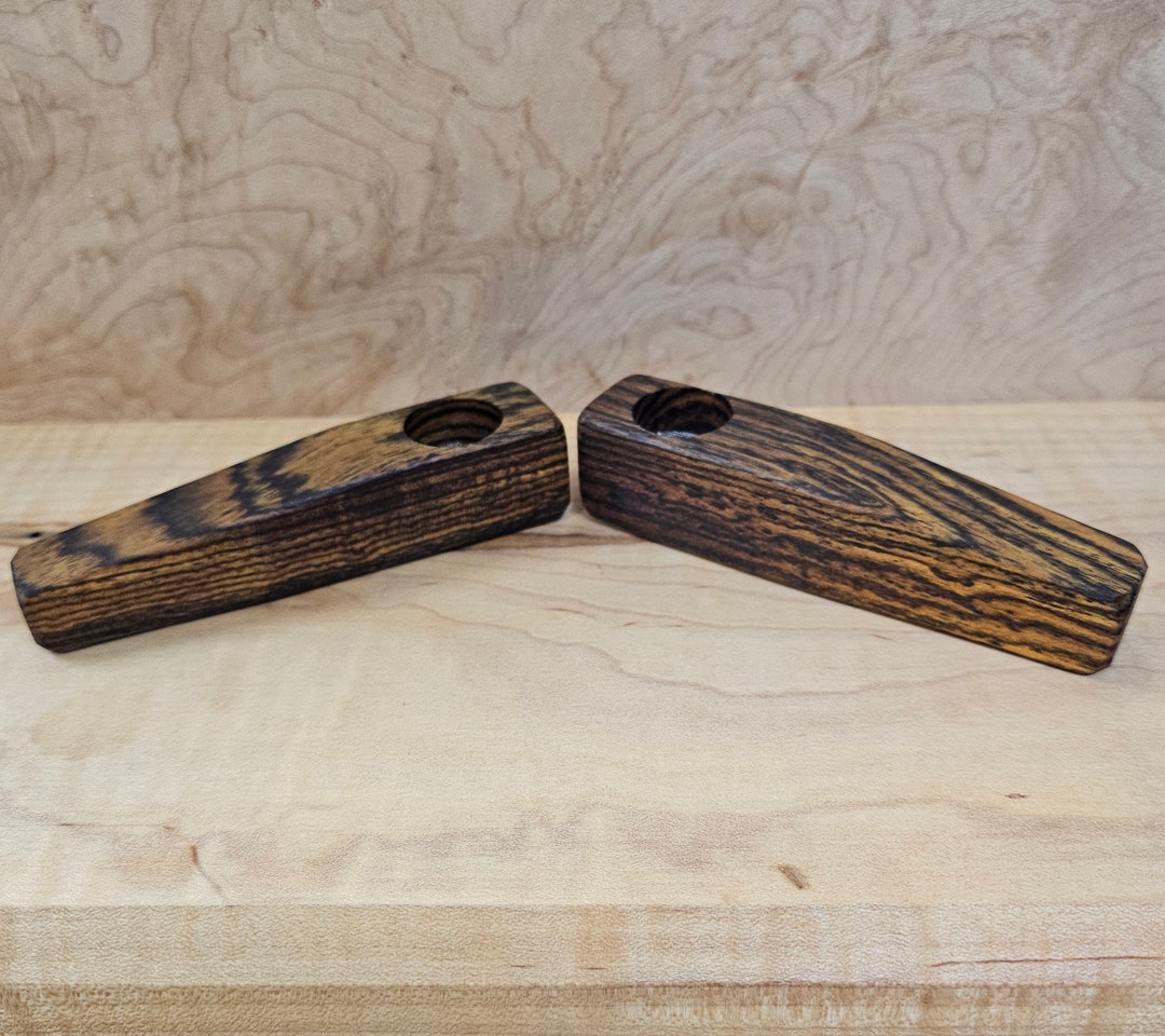 Handmade Bocote Wood Pipe | One Hit Pipe | Handmade Wood Pipe - Etsy