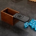 Dice Box, Finished, Black Acrylic Lid - Etsy
