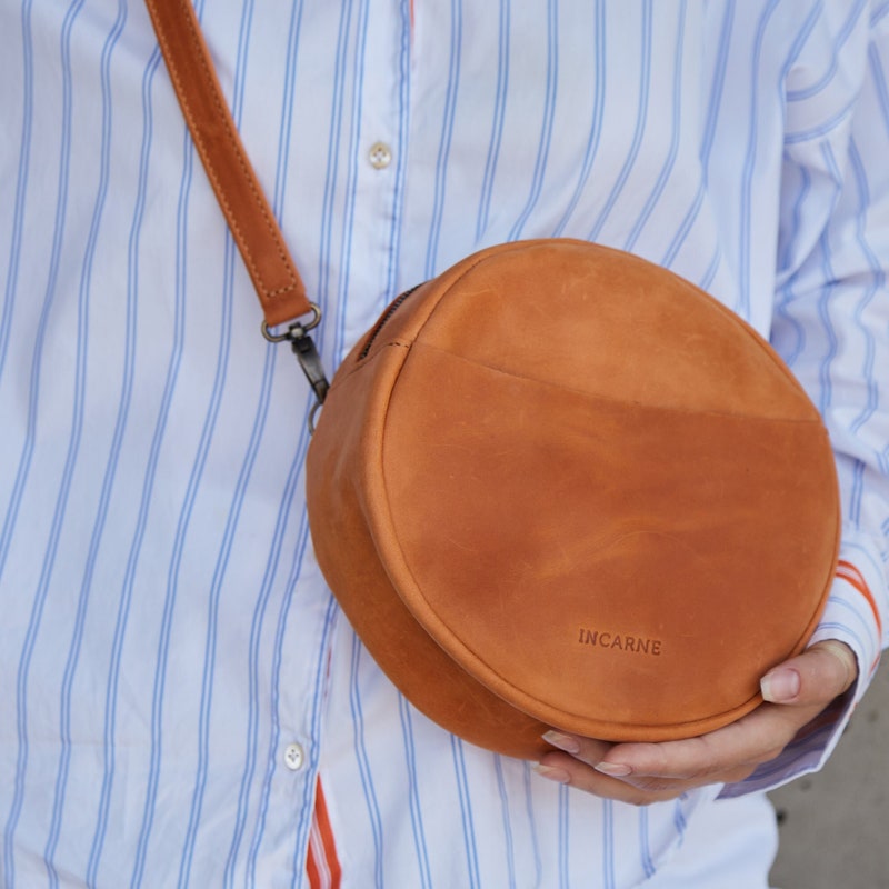 Round Bag - Etsy