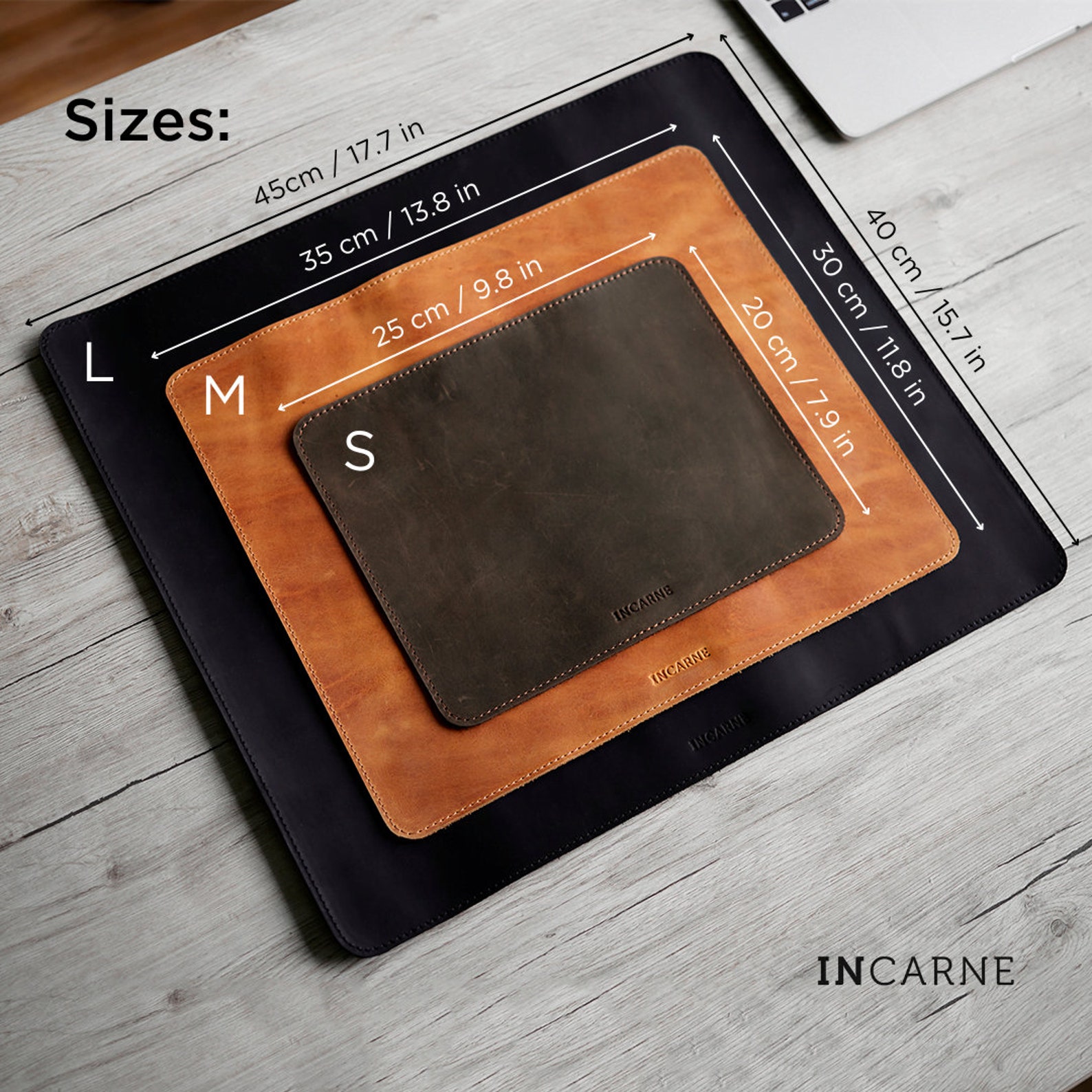 Personalized Leather Mouse Pad, Custom Mouse Pad, Extended Mouse Pad ...