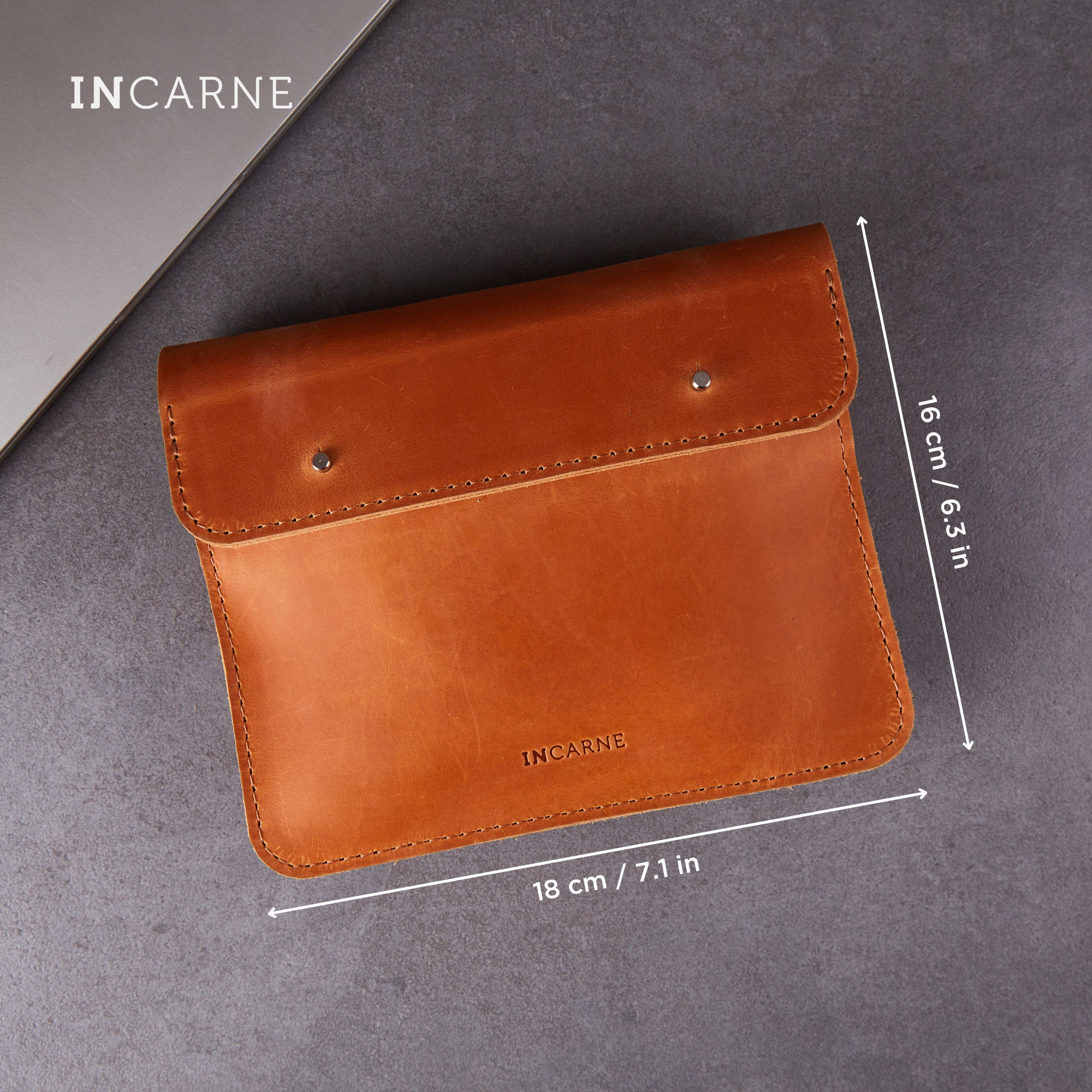 Leather Tech Pouch: Travel Cable Organizer, Tech Lover Gift - Etsy