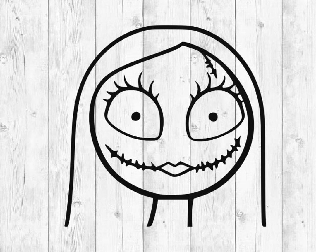 Nightmare Before Christmas Sally Face Drawing