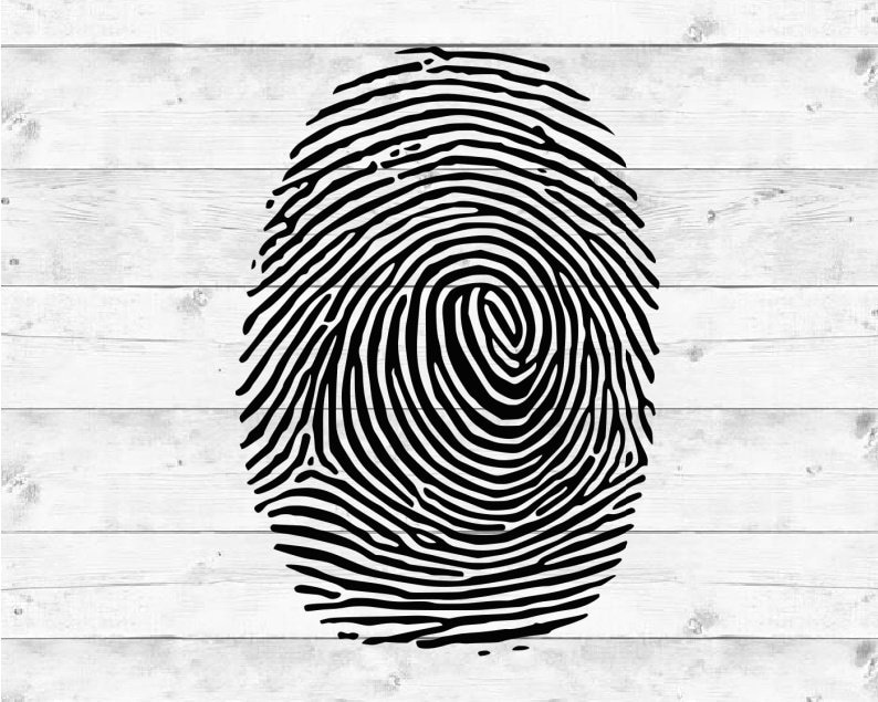 Fingerprint Svg, Fingerprint Cut Files for Cricut and Silhouette ...