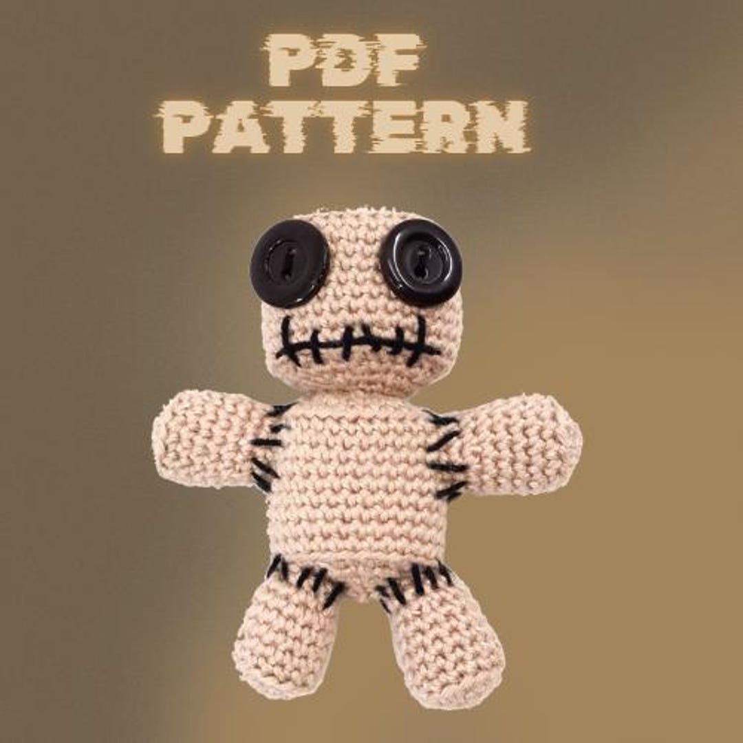 Crochet Pattern: Voodoo Doll Amigurumi Pattern - Etsy