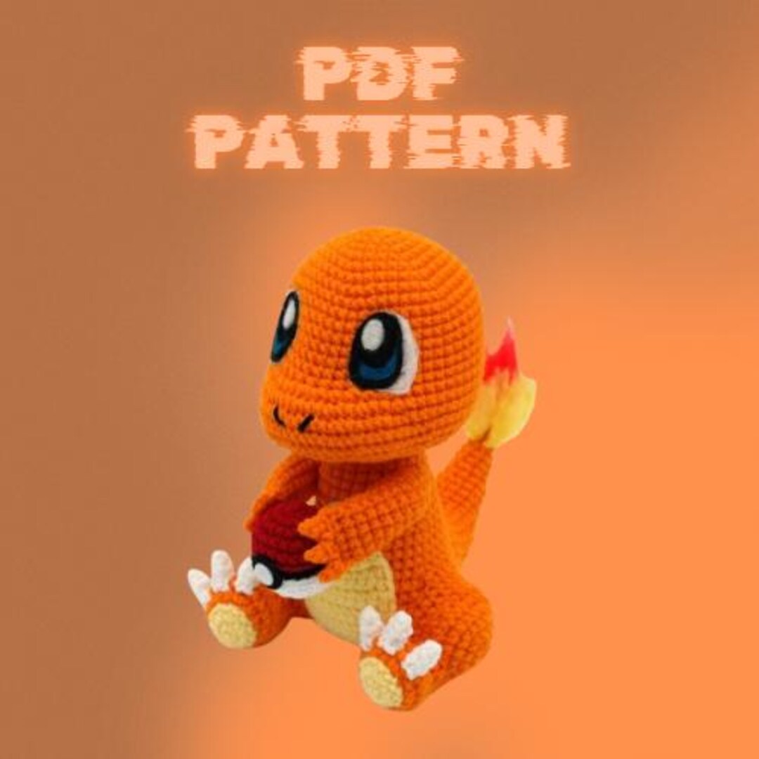Crochet Pattern: Charmander Amigurumi Pattern - Etsy