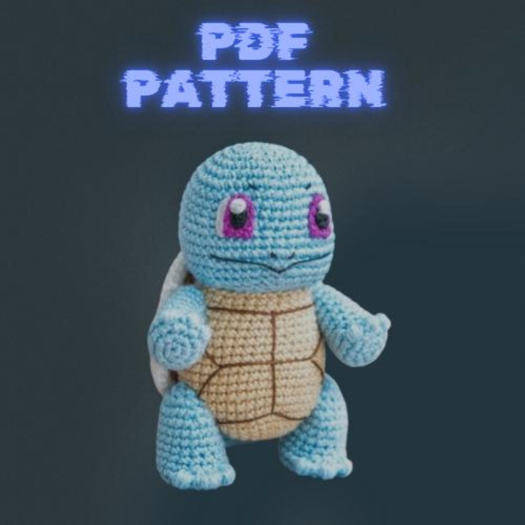 Crochet Pattern: Squirtle Amigurumi Pattern - Etsy