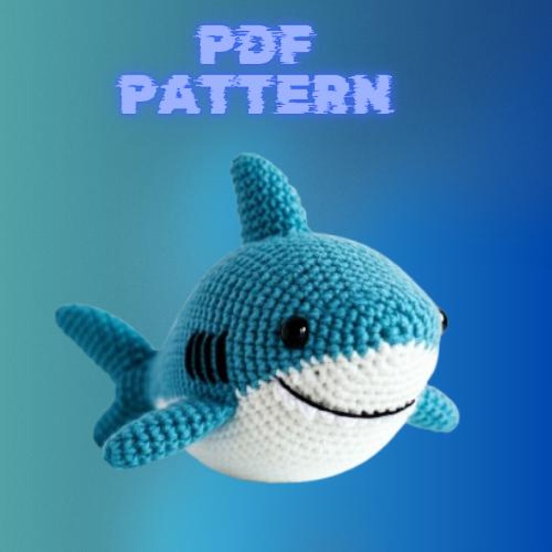 Crochet Pattern: Baby Shark Amigurumi Pattern - Etsy