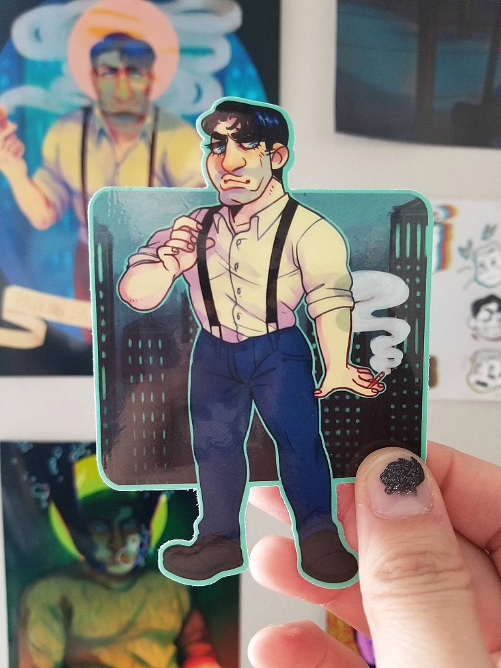 Bioshock Atlas Sticker - Etsy