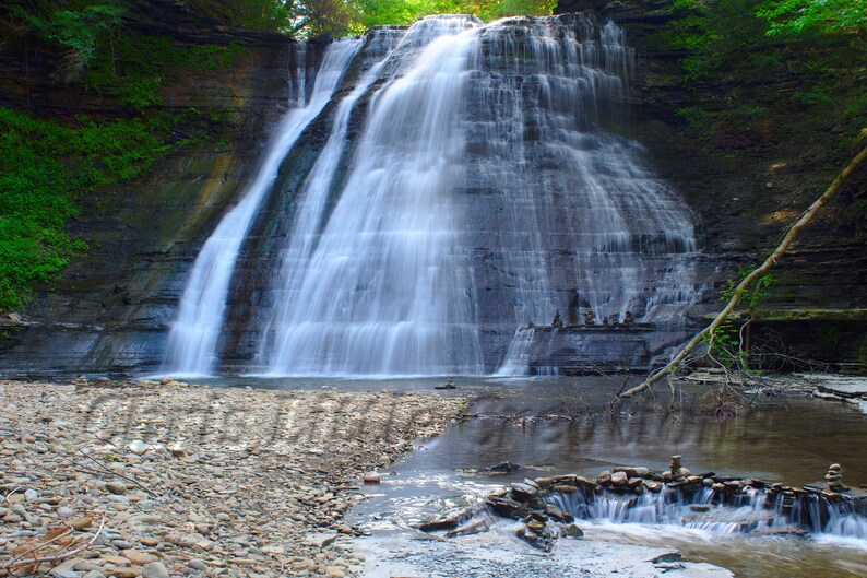 Waterfall at Stony Brook State Park - Digital Download - Etsy