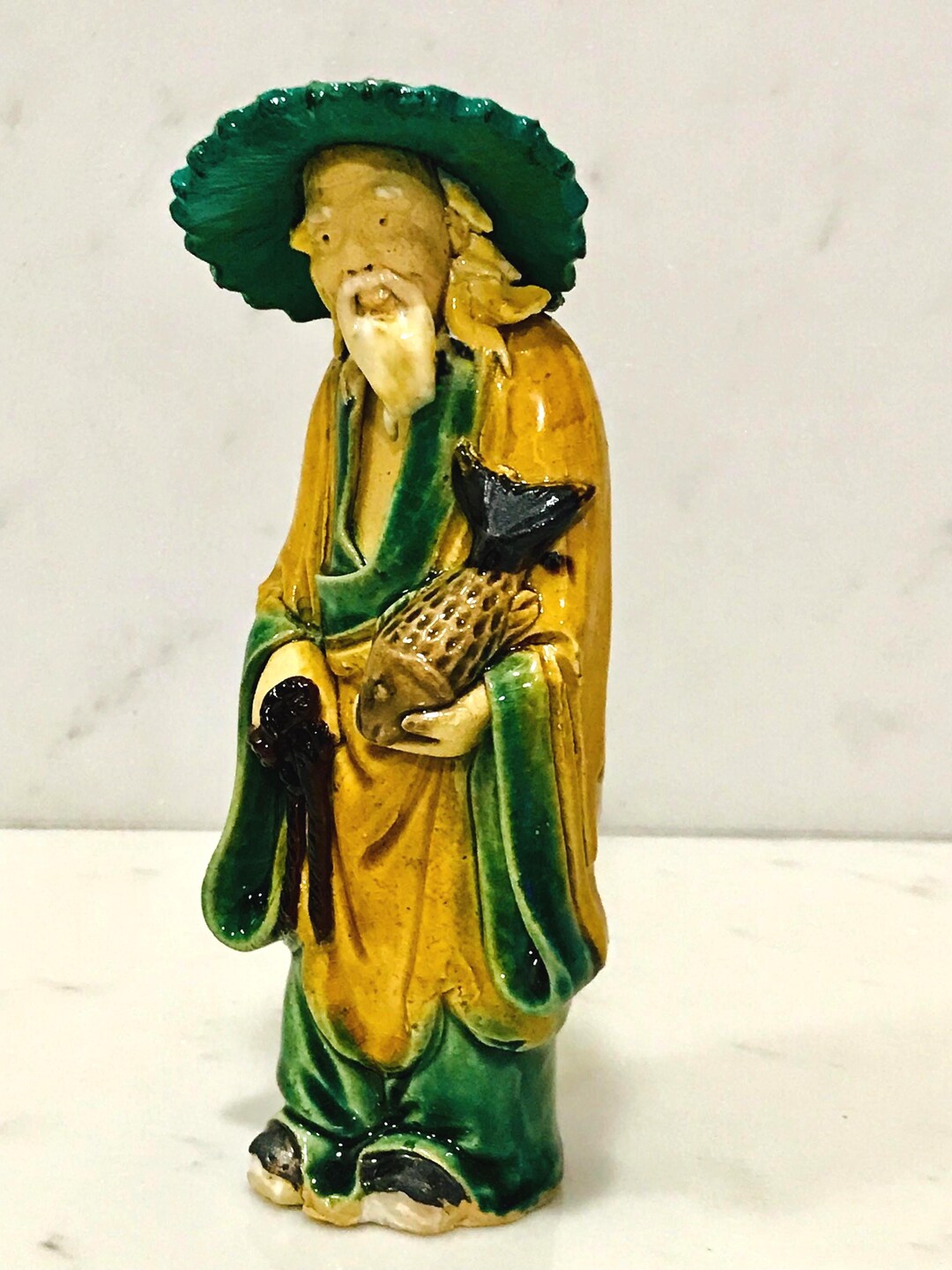 RARE LARGE Antique Chinese Mud Men, Late Ching Dynasty C 1900 - Etsy