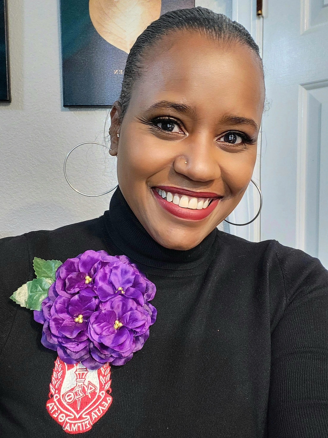 The African Violet Cluster Inspired by African Violet Flower - Etsy