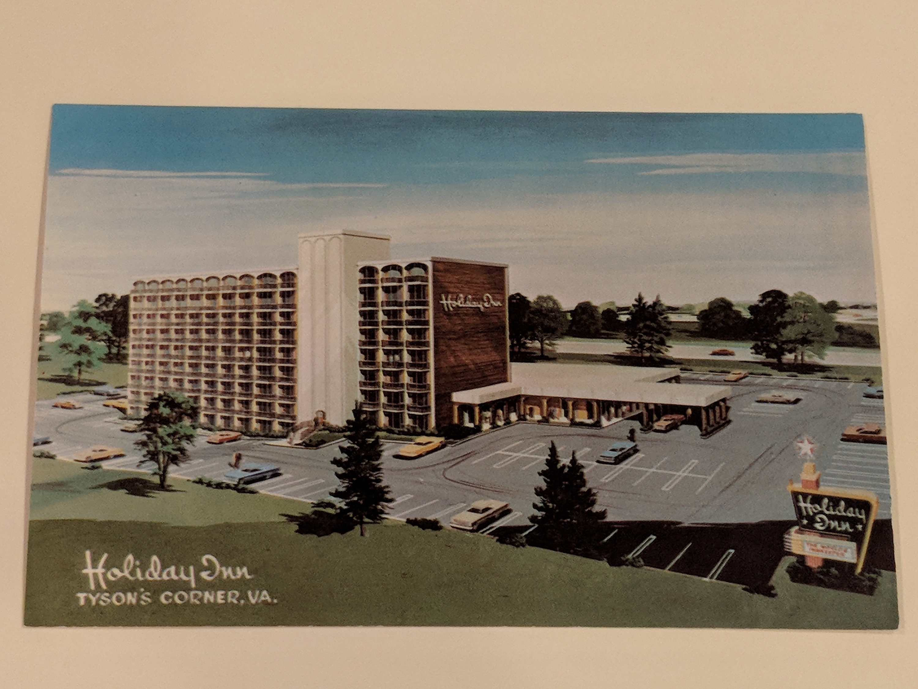 Vintage Holiday Inn Postcards Tysons Corner Virginia - Etsy