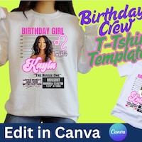 Birthday Crew Svg, Birthday Crew Dripping Svg, Birthday Girls Trip Svg ...