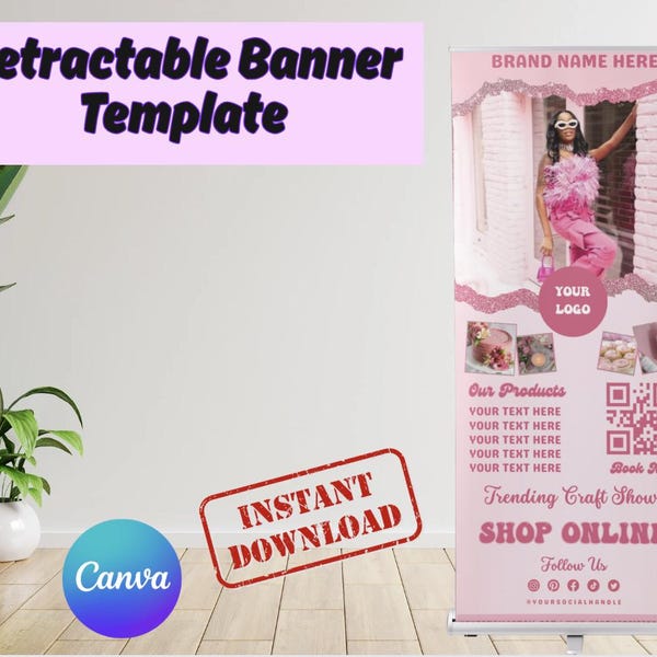 Purple Banner - Etsy