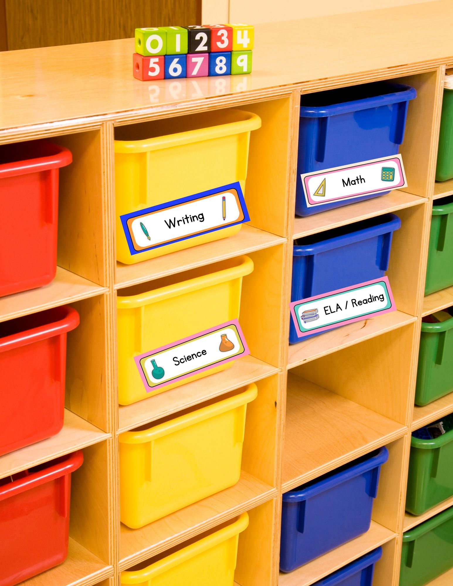 Editable Classroom Labels: Printable Teacher Signs (digital Download ...