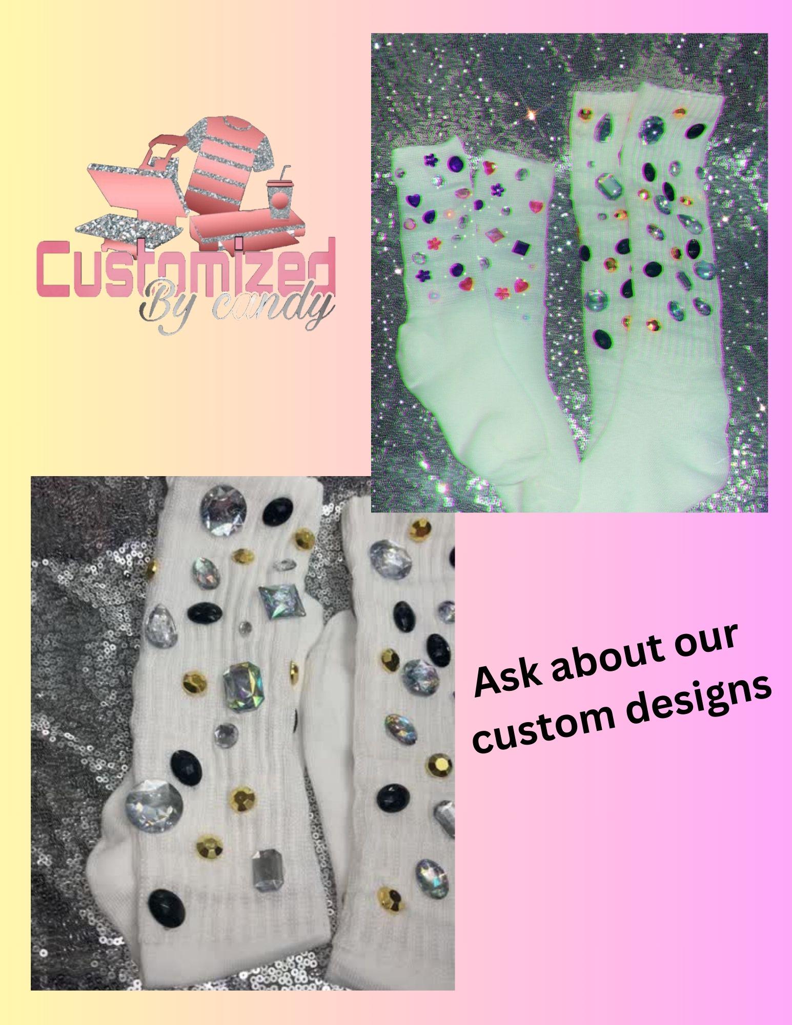 Bling Socks | Junk Socks | Crystal Socks | Kids Socks | Adult Socks ...