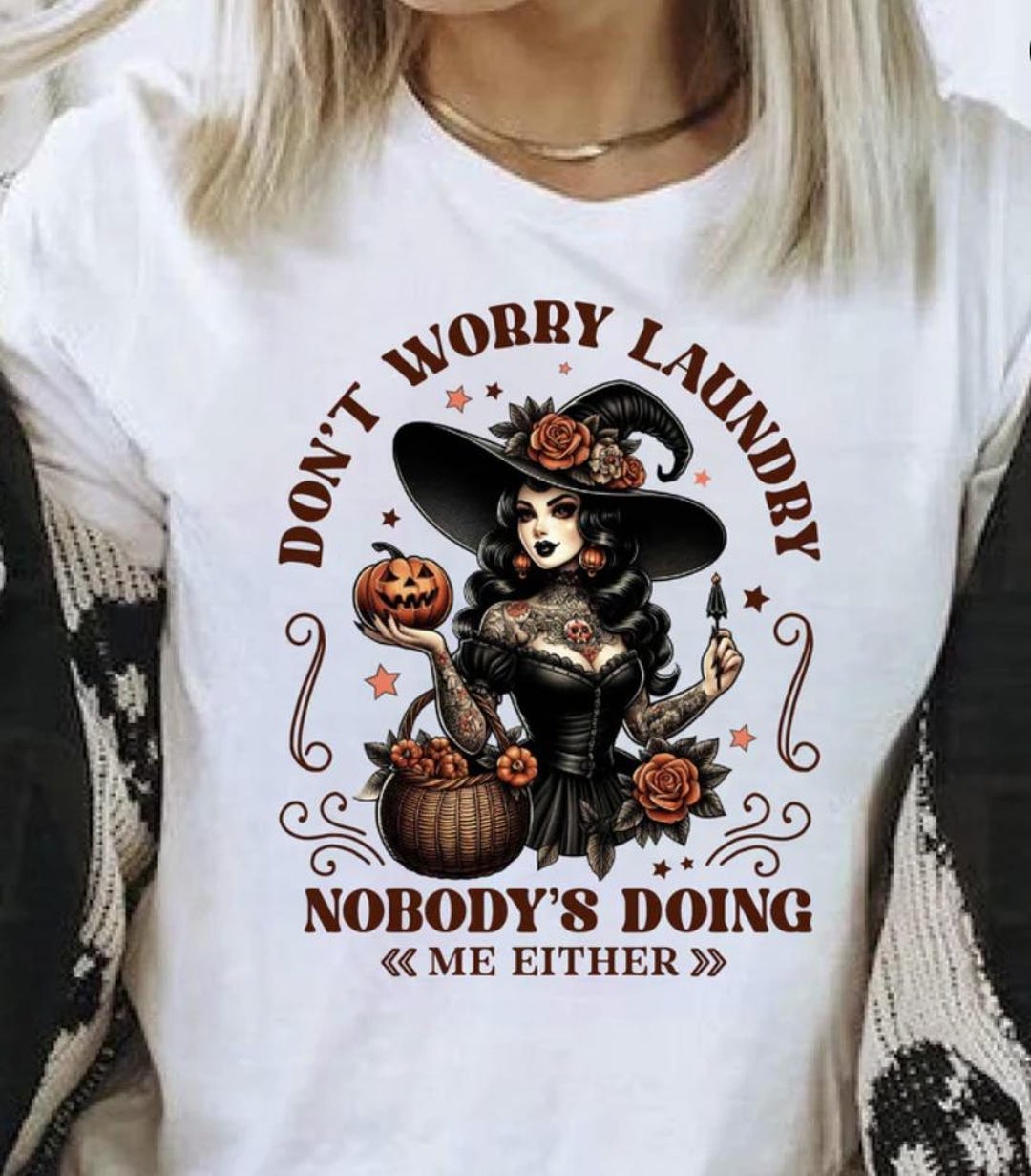Vintage Halloween Clipart: Spooky Laundry Design (digital Download) - Etsy